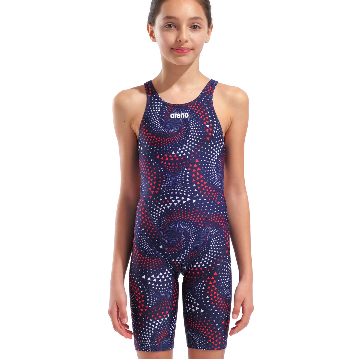 Arena Girls Swimsuit With Legs Team Blue/Red – Sneppies