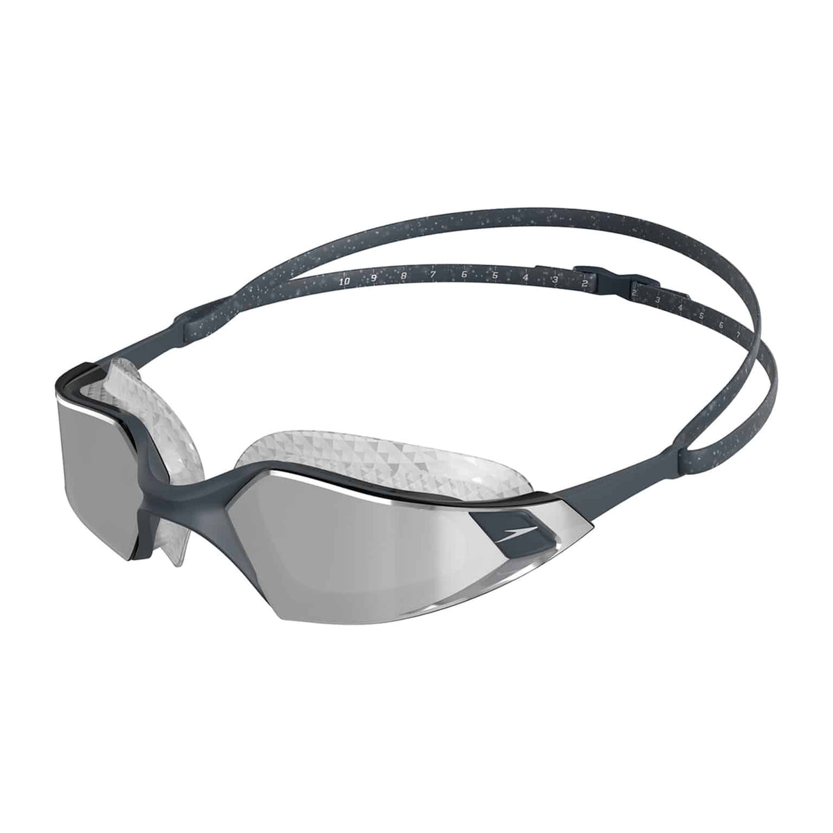 Speedo Swimming Goggles Aquapulse Pro Mirror Silver/Grey – Sneppies